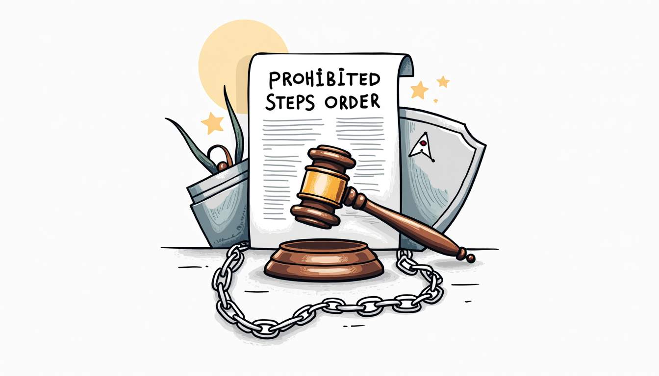 What is a Prohibited Steps Order? - Process Serve UK